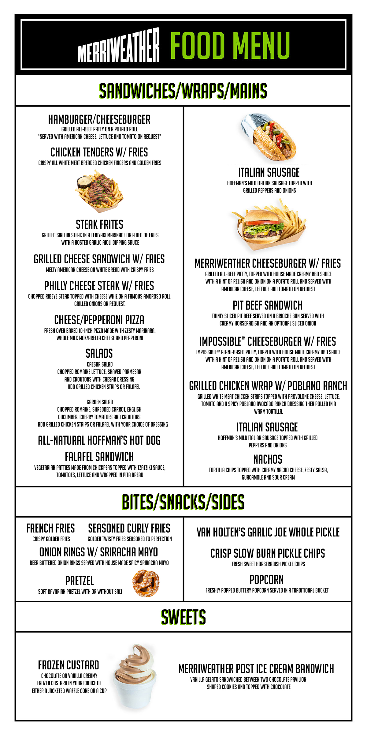 Food and Beverage – Merriweather